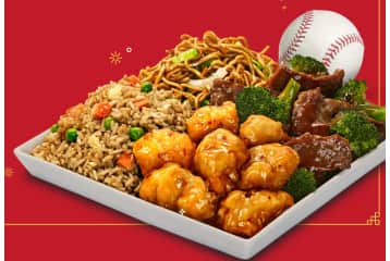 panda express panda plate