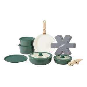 Country Kitchen 16 Piece Pots and Pans Set - Safe Nonstick Kitchen ...