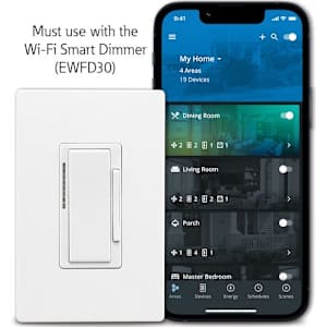 Eaton WiFi Smart 3-Way LED Companion Dimmer for $17 - EWACD-C2-BX-LW