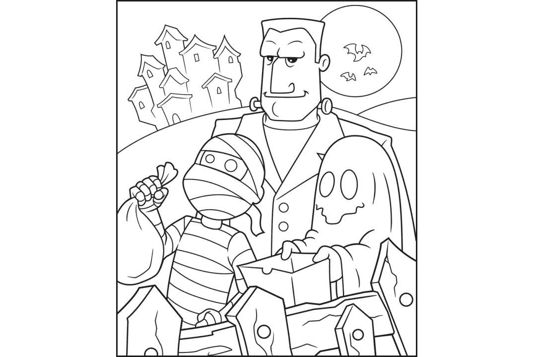crayola halloween coloring pages free