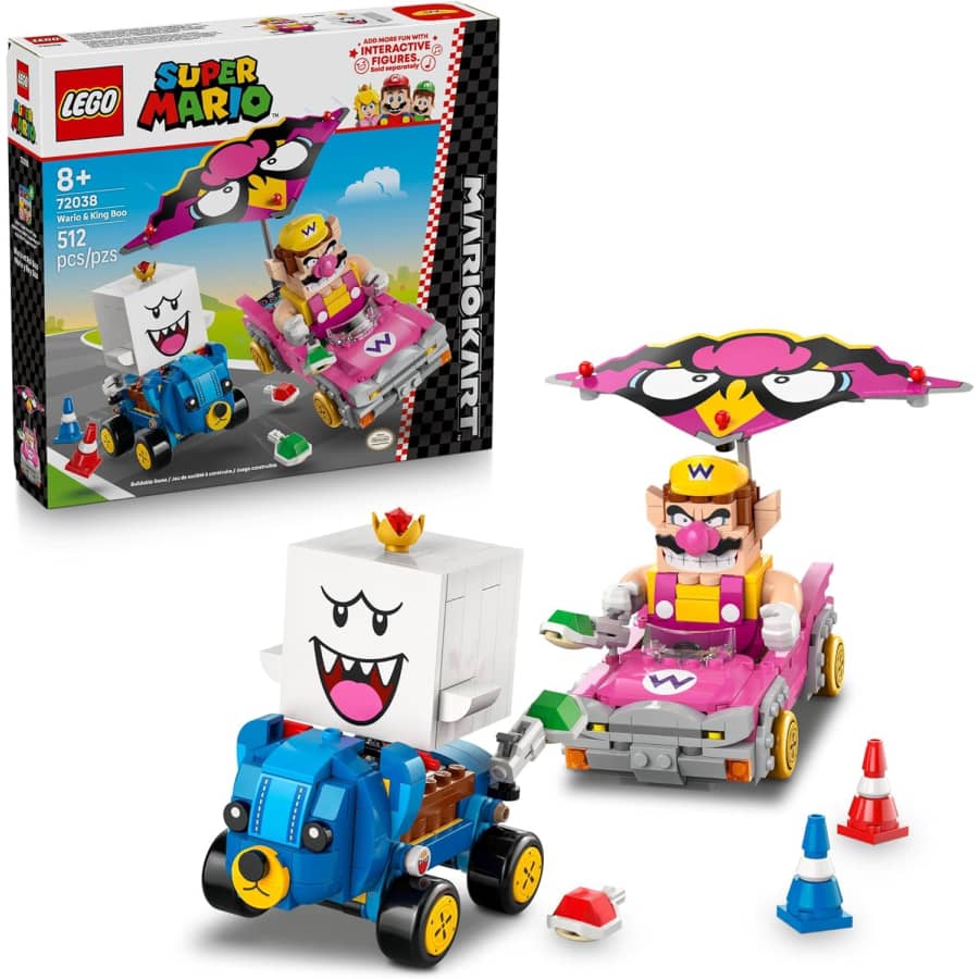 LEGO Super Mario Kart Wario & King Boo Set: $39.99