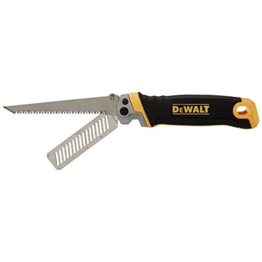 DEWALT DWHT20123 2-in-1 Folding Jab Saw/Rasp Blade Combo, Black for $15