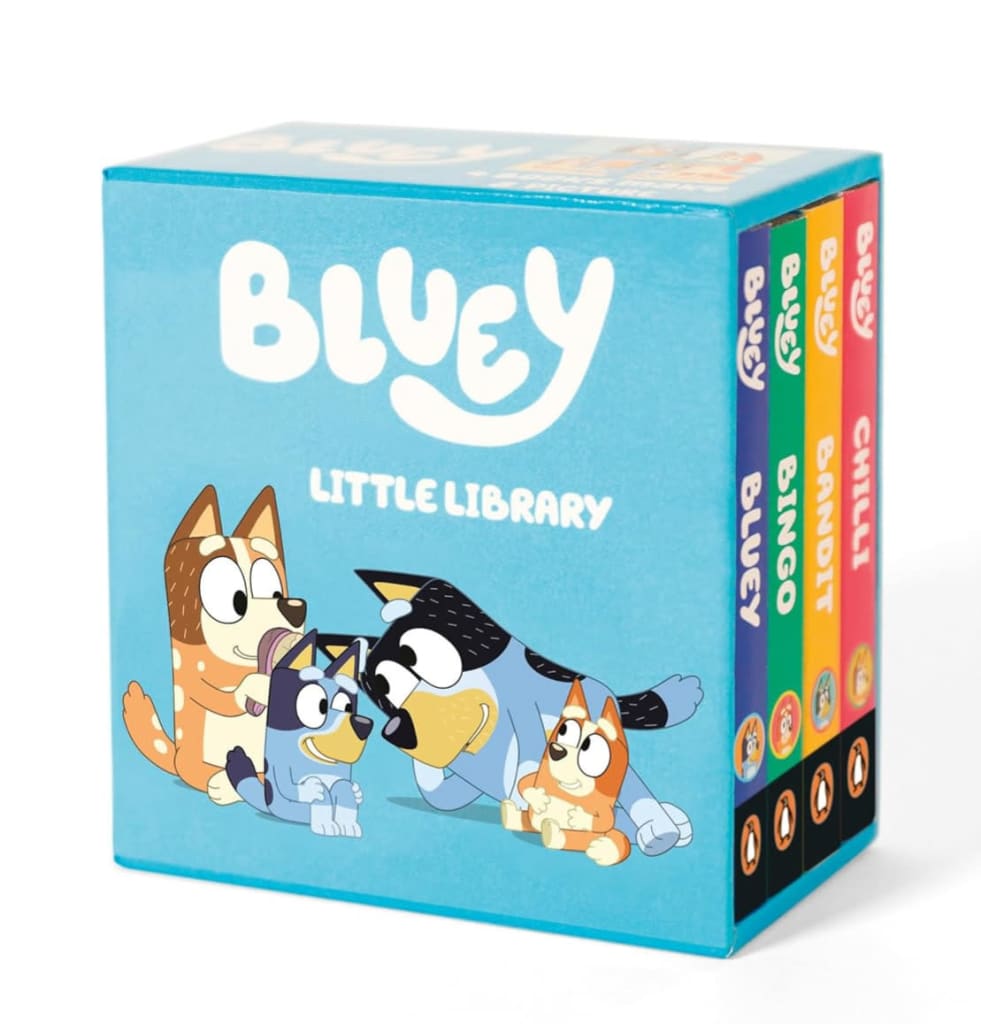 Bluey: Little Library 4-Book Box Set: $6.50