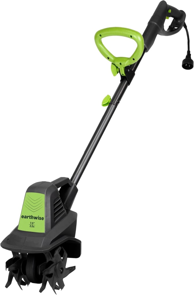 Earthwise 7.5" 2.5A Corded Electric Tiller/Cultivator: $32 - TC70025