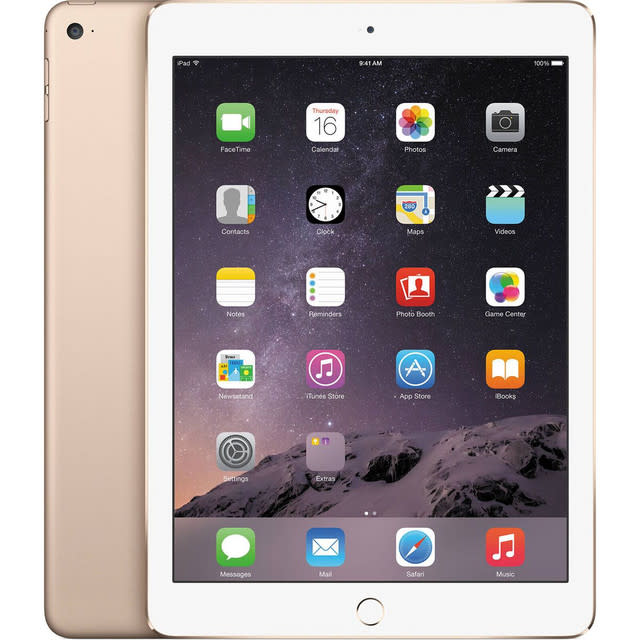 Refurb Unlocked Apple iPad Air 2 9.7" 16GB WiFi + Cellular Tablet: $98