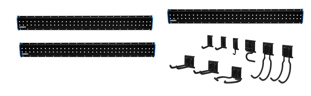Hart 18-Piece Garage Storage Rail Starter Kit (2nd-gen.): $39.88 - HSGK104