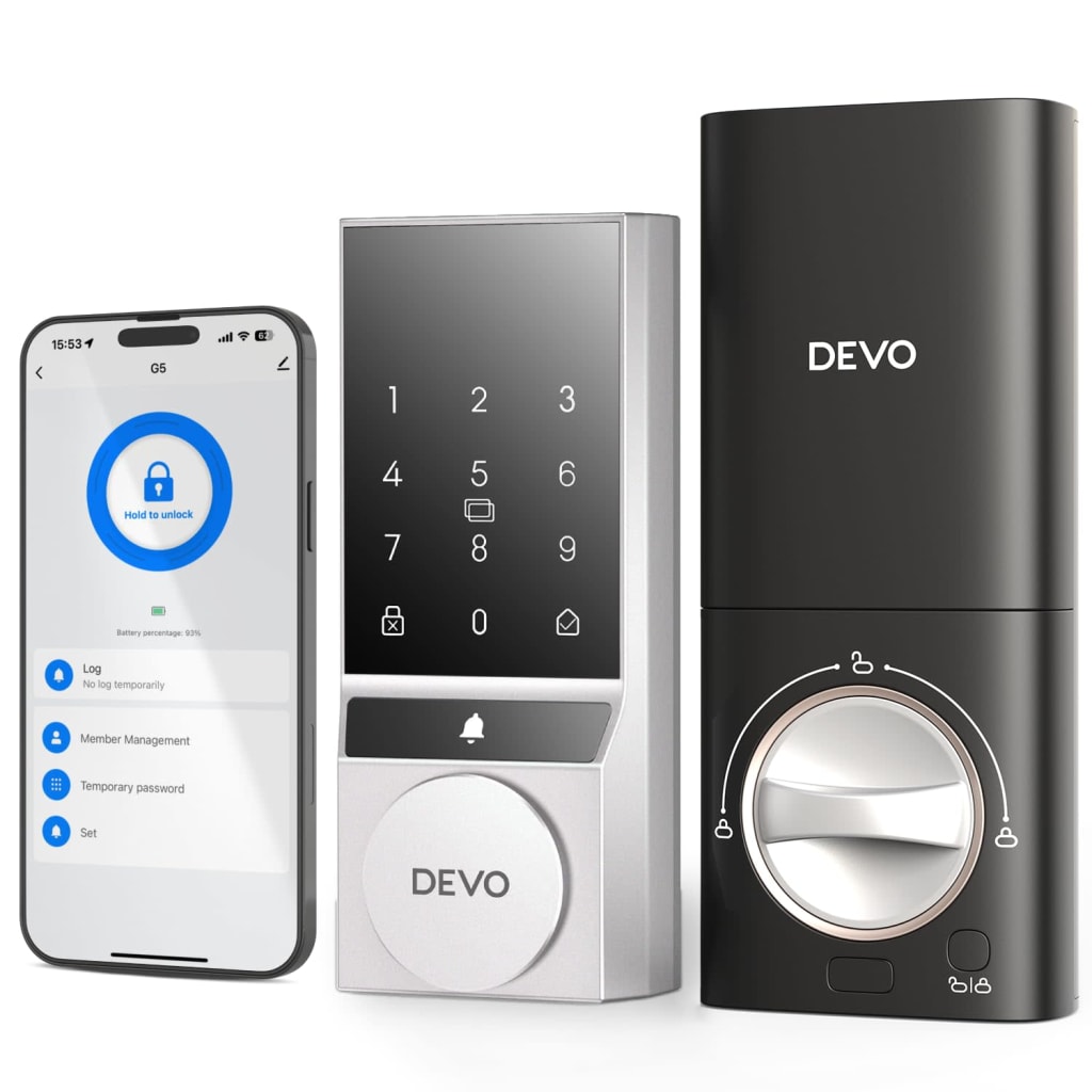 Devo G5 Smart Door Lock w/ WiFi: $38