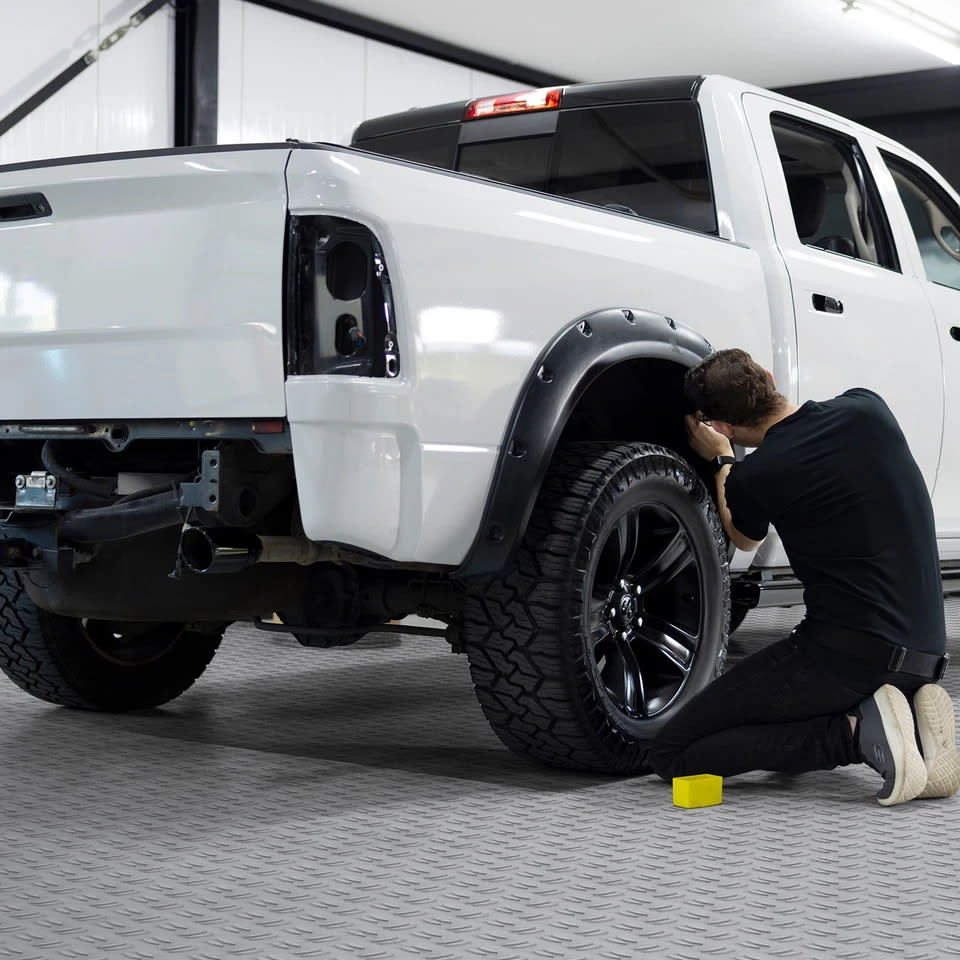 Vevor 25-Sq Ft. Garage Flooring: $46