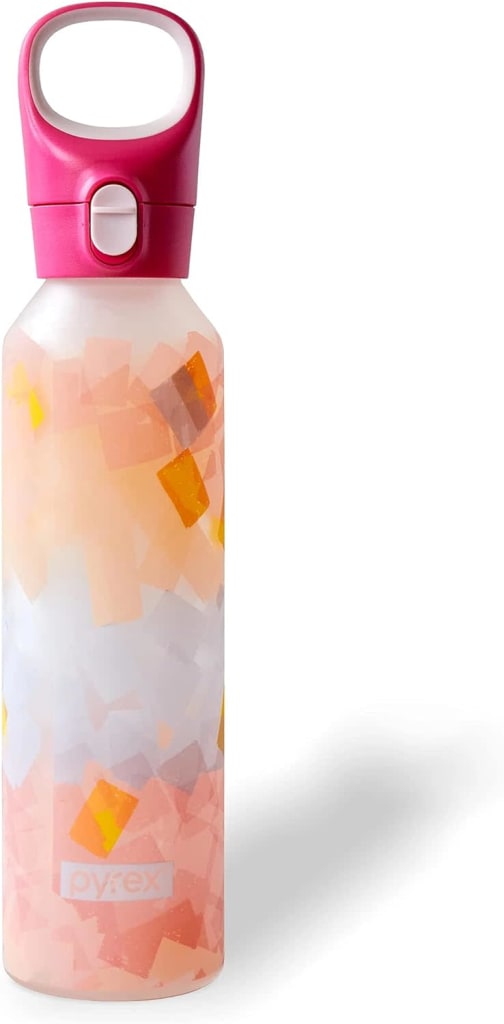 Pyrex 17.5-oz. Color Changing Glass Water Bottle: $7 - 1144296