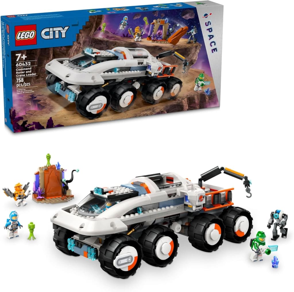 LEGO City Command Rover and Crane Loader: $59.49 - 60432