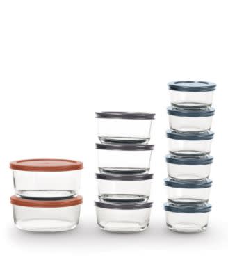 Art & Cook 24-Piece Glass Food Storage Set: $24.93