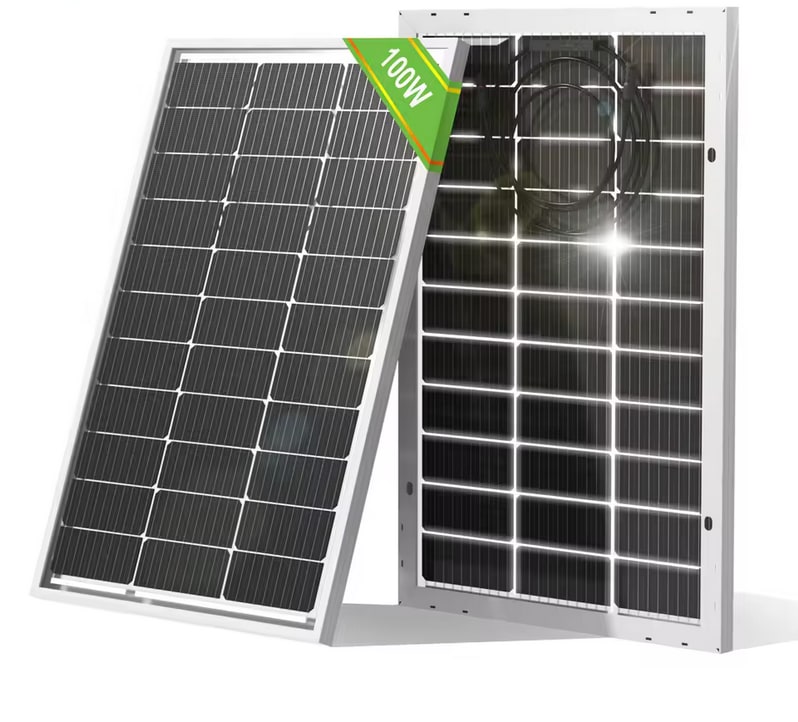 Eco-Worthy Bifacial 10W 12V Solar Panel: $32