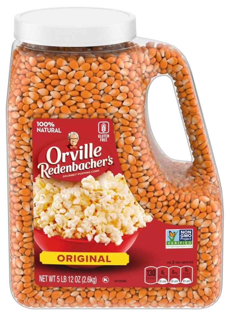 Orville Redenbacher's Yellow Popcorn Kernels 5-lb. 12-oz. Tub: $8.79 ...