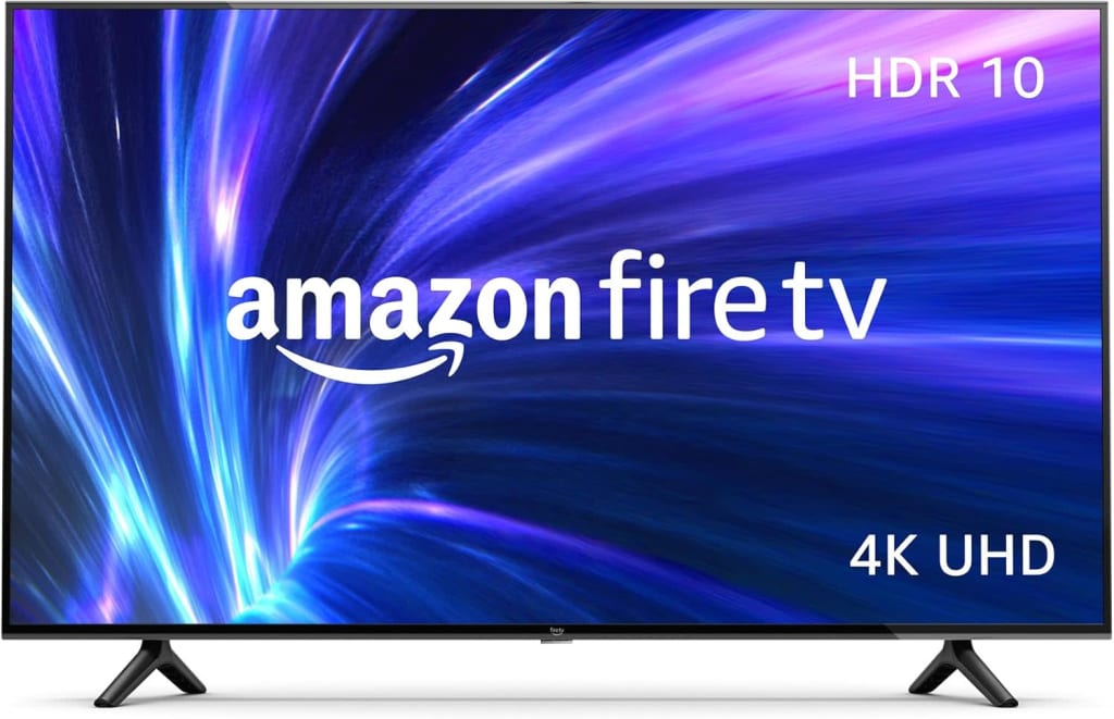 Amazon Fire TV 4-Series 4K55N400A 55" 4K HDR LED UHD Smart TV: $310 w ...