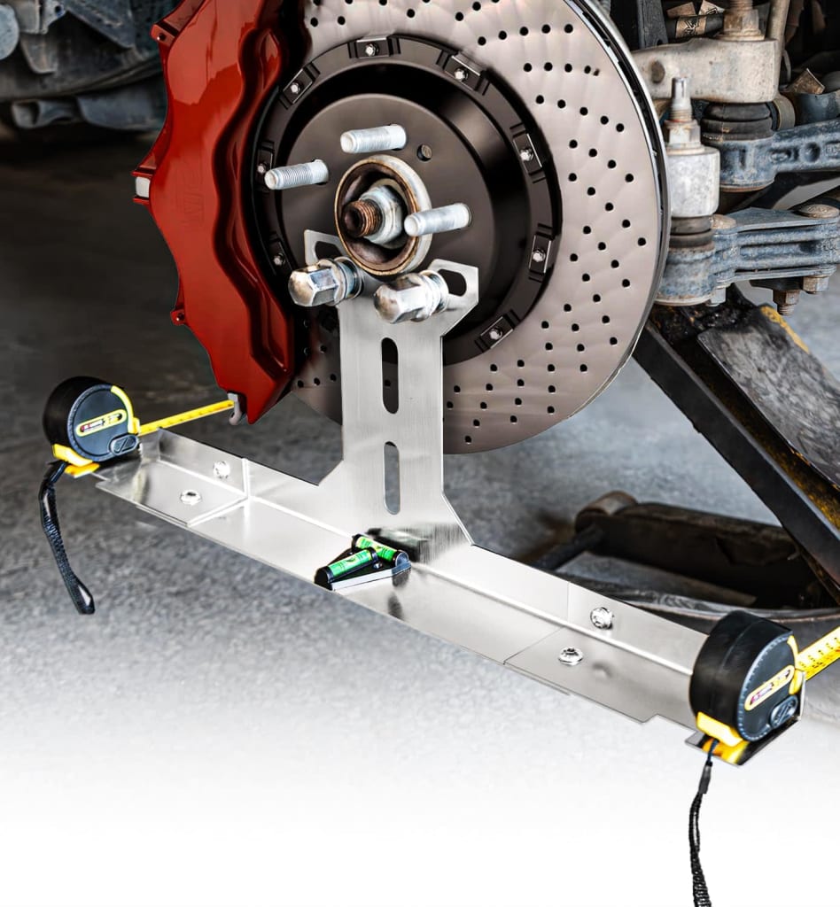 Universal Wheel Alignment Tool Kit: $41