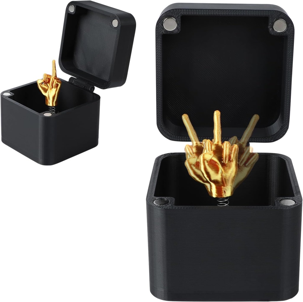 Middle Finger In A Box: $3.99