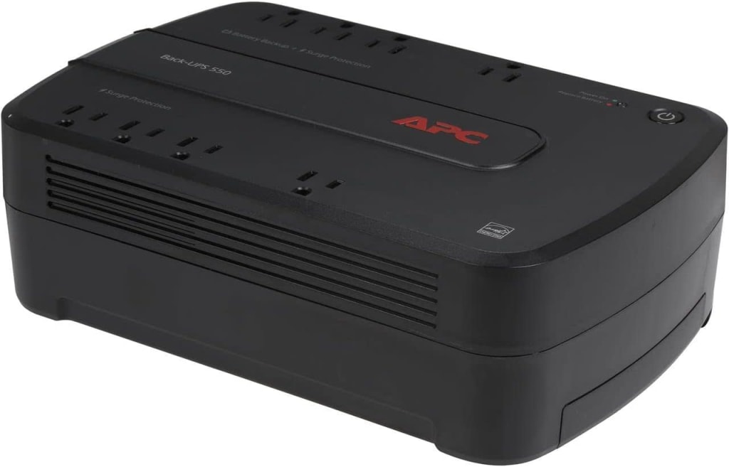 APC UPS Battery Backup and Surge Protector: $69.99