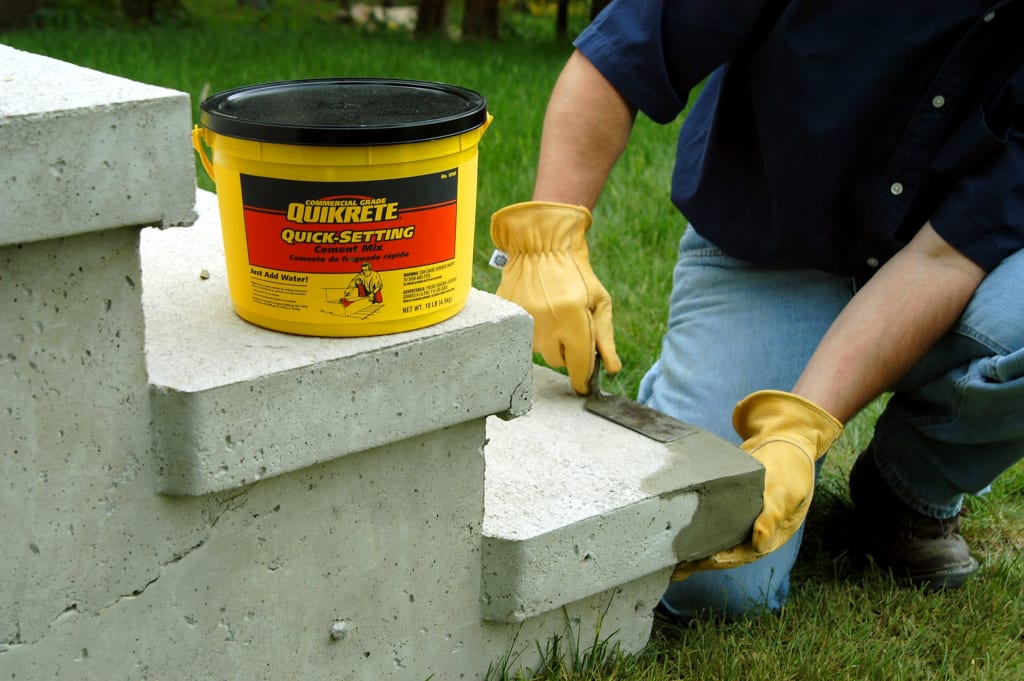 Quikrete Quick-Setting 50-lbs. Concrete Repair: $14 - 124050