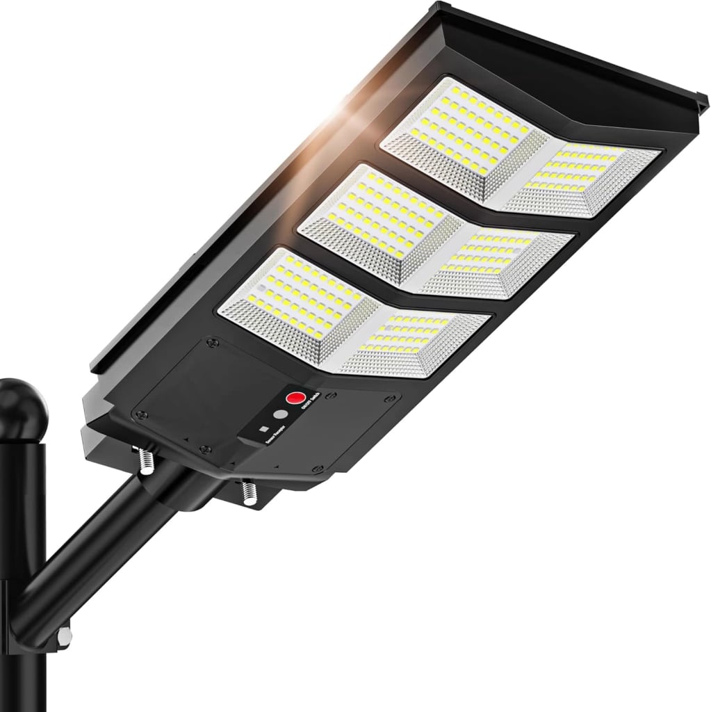 Okpro 4000W Solar Street Light with Motion Sensor: $22.87
