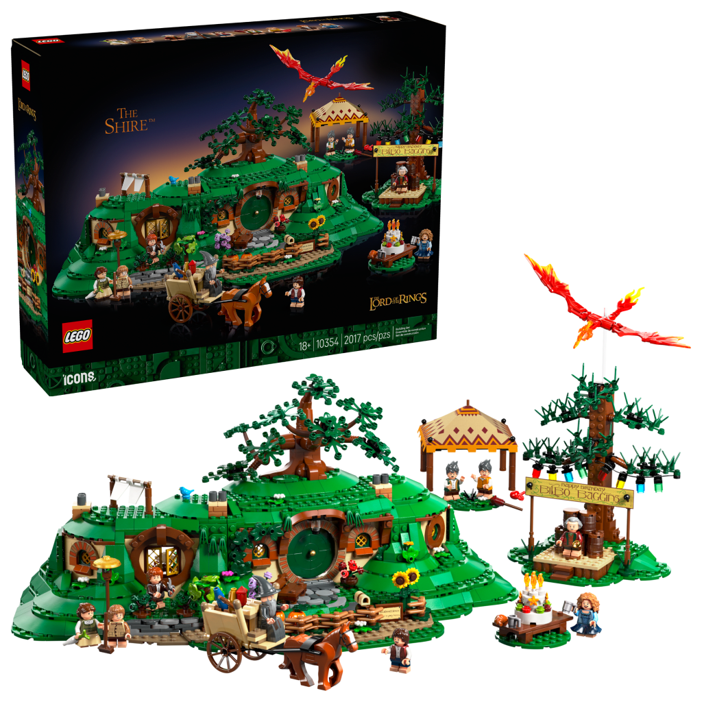 LEGO Icons The Lord of the Rings: The Shire Building Set: $270 + 2 free ...