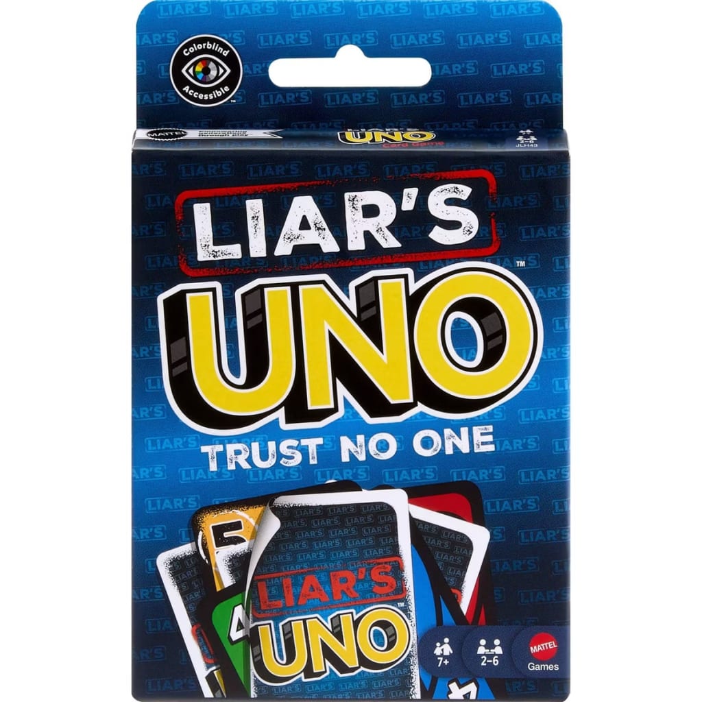 Liar's UNO Card Game: $4.89