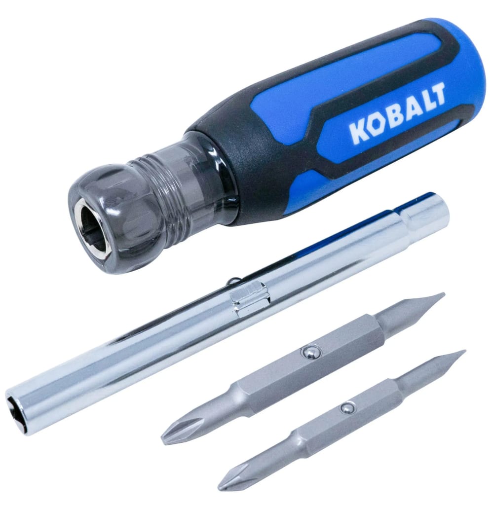 Kobalt 6-Piece 4" Multi-Bit Screwdriver Set: $4.98 - KBSWT02