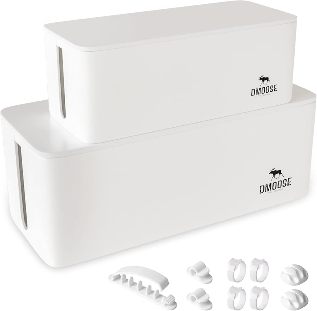DMoose Cable Management Box 2-Pack: $17.49