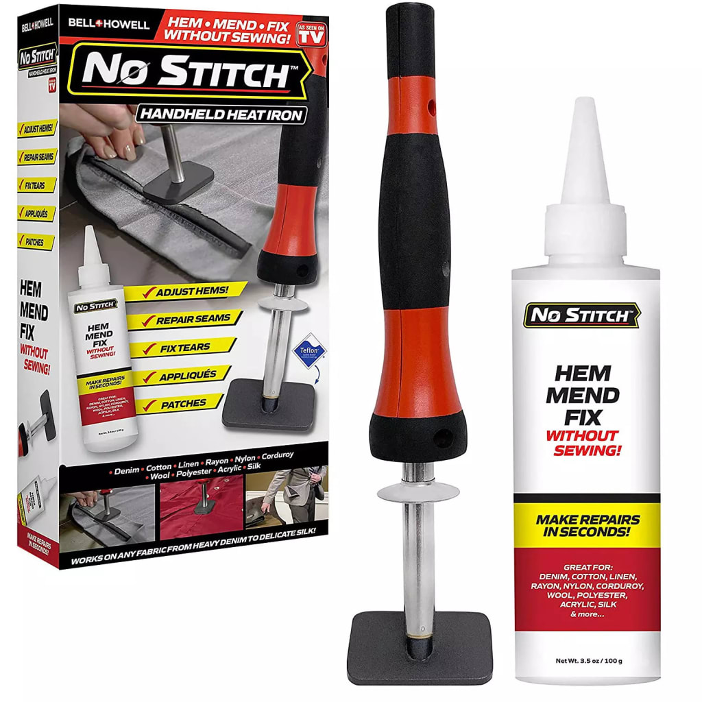 Bell+Howell No Stitch Mending Kit: $18 w/ Prime