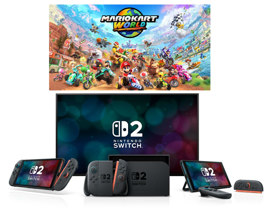 Nintendo Switch 2 & Mario Kart Console Bundle: $499