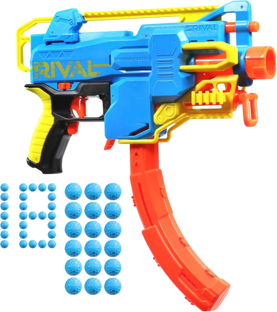 Nerf Rival Challenger MXXIV-1200 Motorized Blaster: $8.94