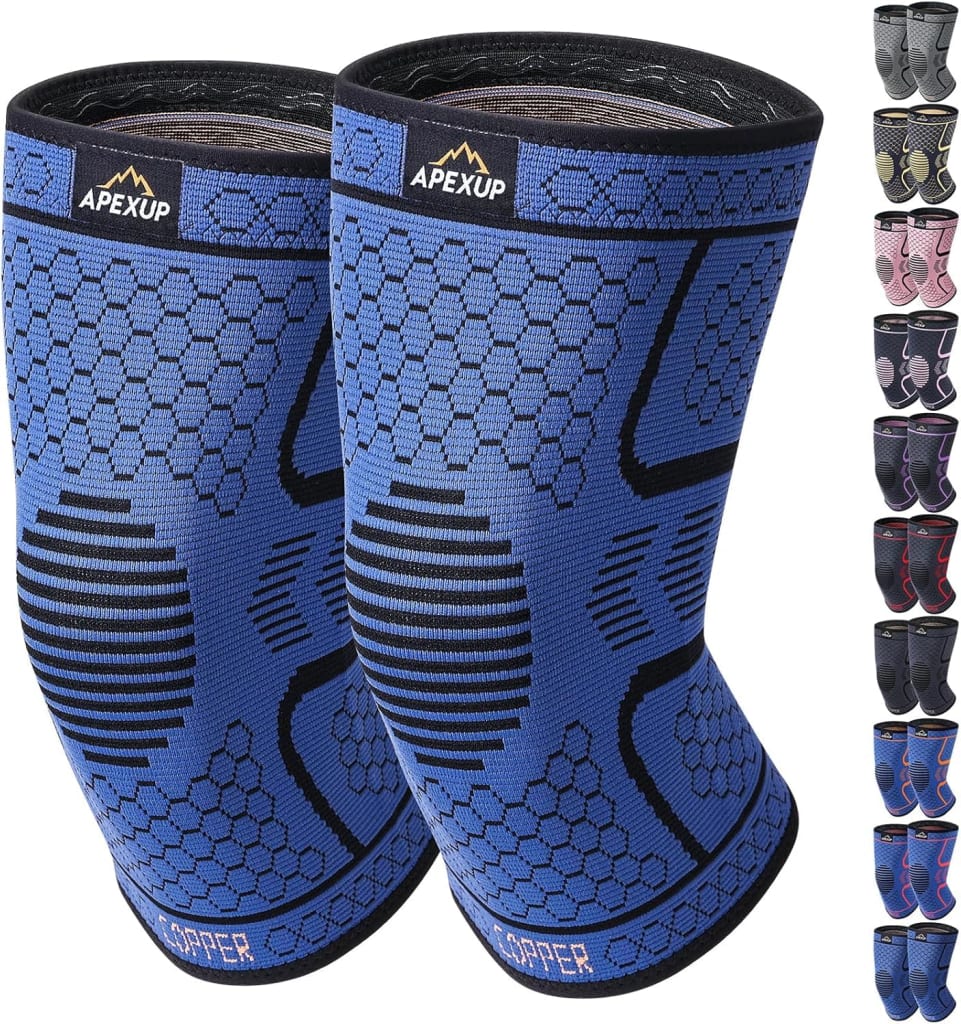 Apexup Women's Compression Knee Brace: $11.89