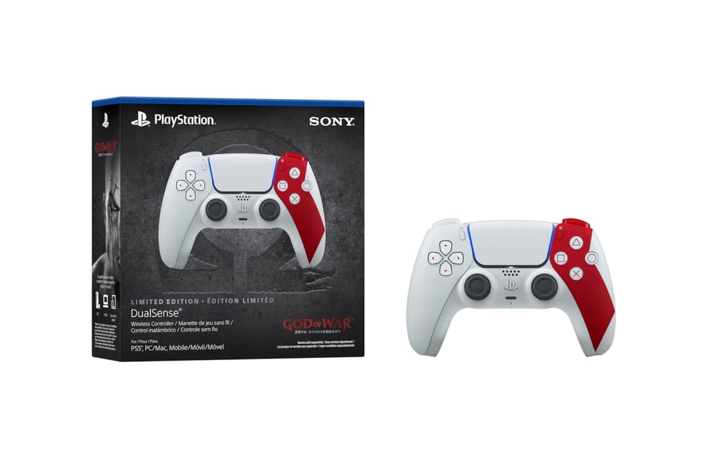 Sony PlayStation Dual Sense God of War 20th Anniversary Limited Edition ...