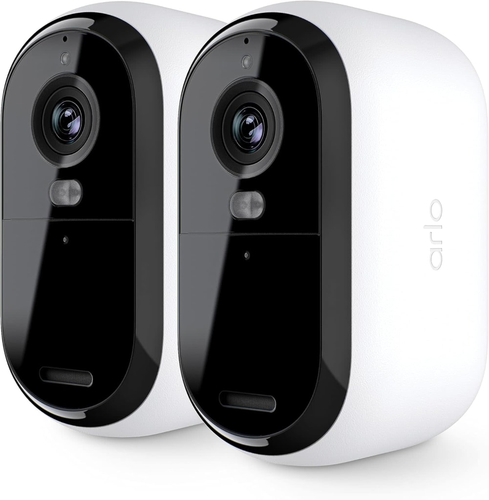 Arlo Essential Security Camera 2K 2-Pack: $100 - VMC3250-100NAS