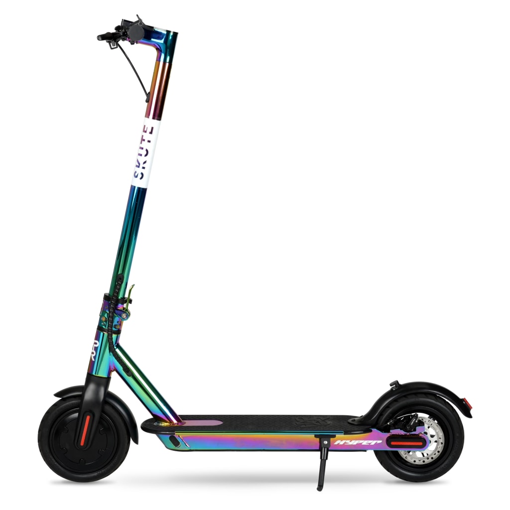 Hyper Toy Company 37V Skute Jet Fuel Folding Electric Scooter: $198 ...