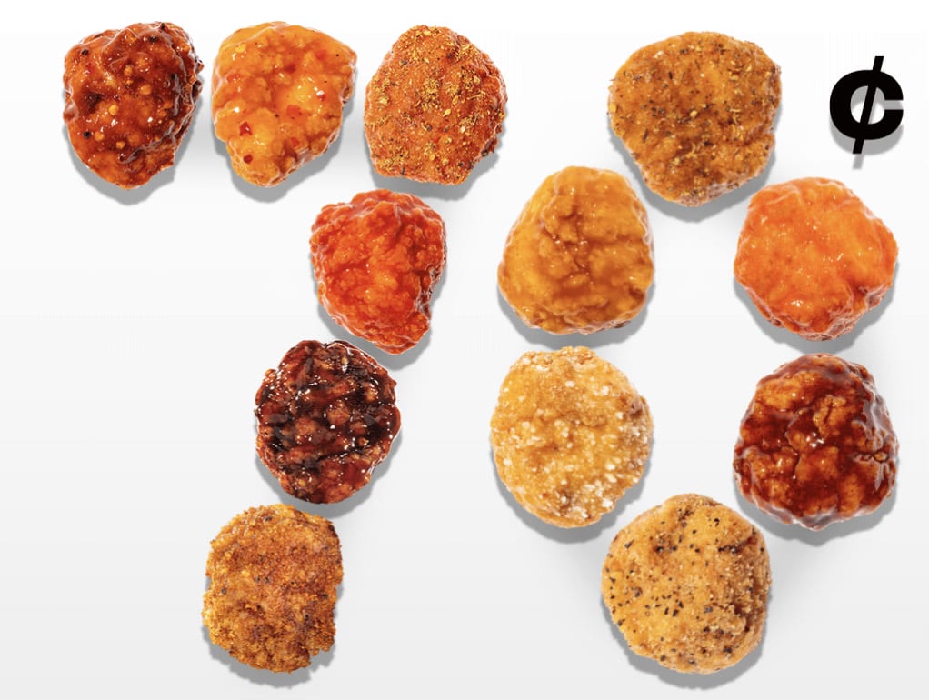 Wingstop Boneless Wings: 70c each on Mondays and Tuesdays