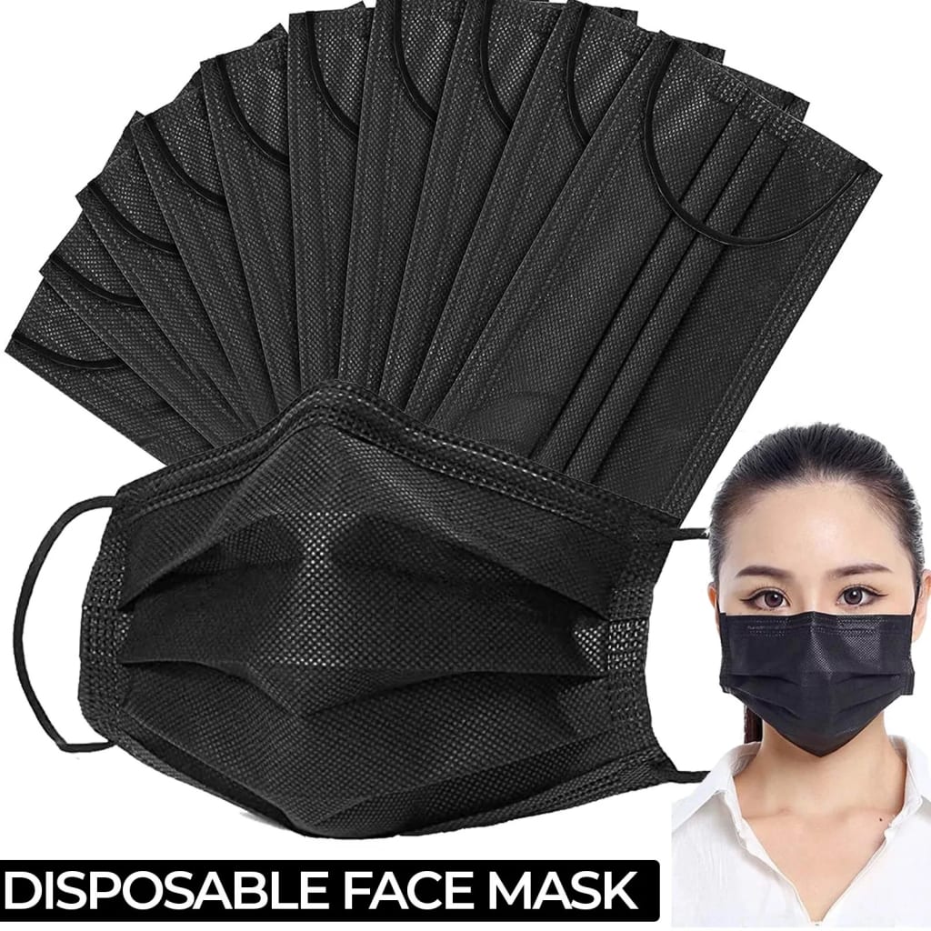 Disposable Face Mask 100-Pack: $4.59