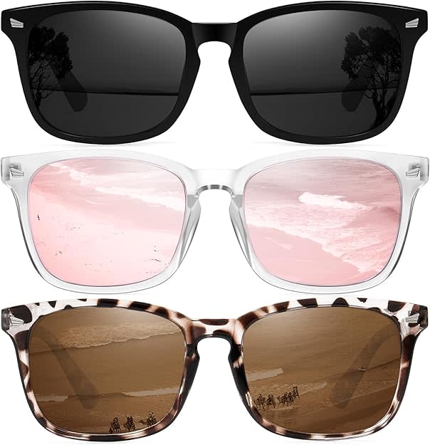 Polarized Sunglasses 3-Pack: $8.99