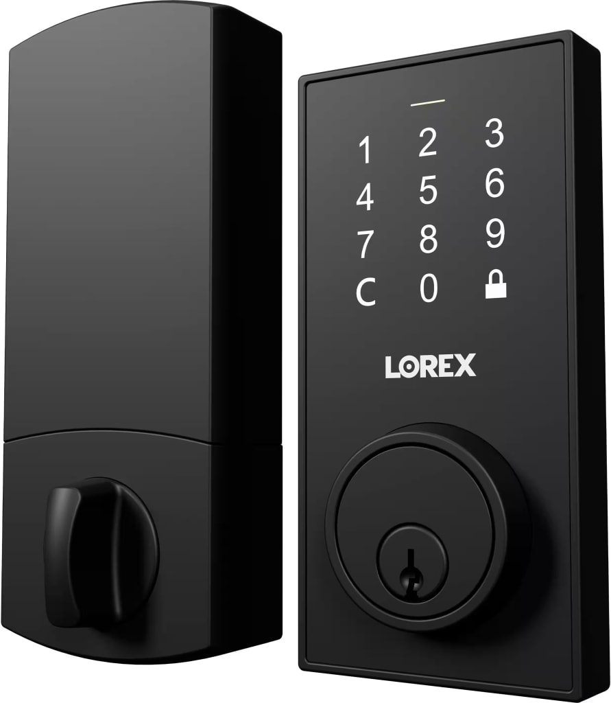 Lorex Bluetooth Deadbolt Smart Lock w/ Touchpad: $70