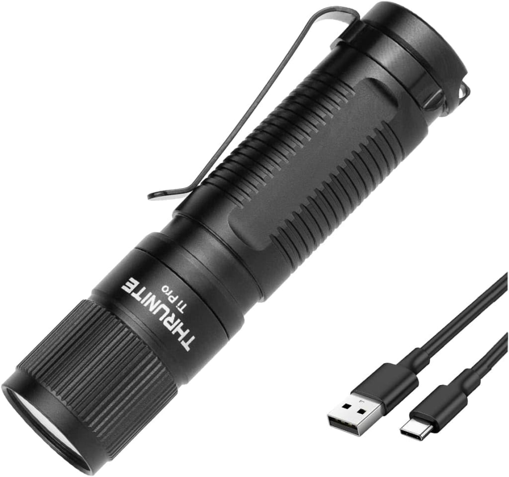 ThruNite Ti Pro Rechargeable Mini Flashlight: $10 w/ Prime