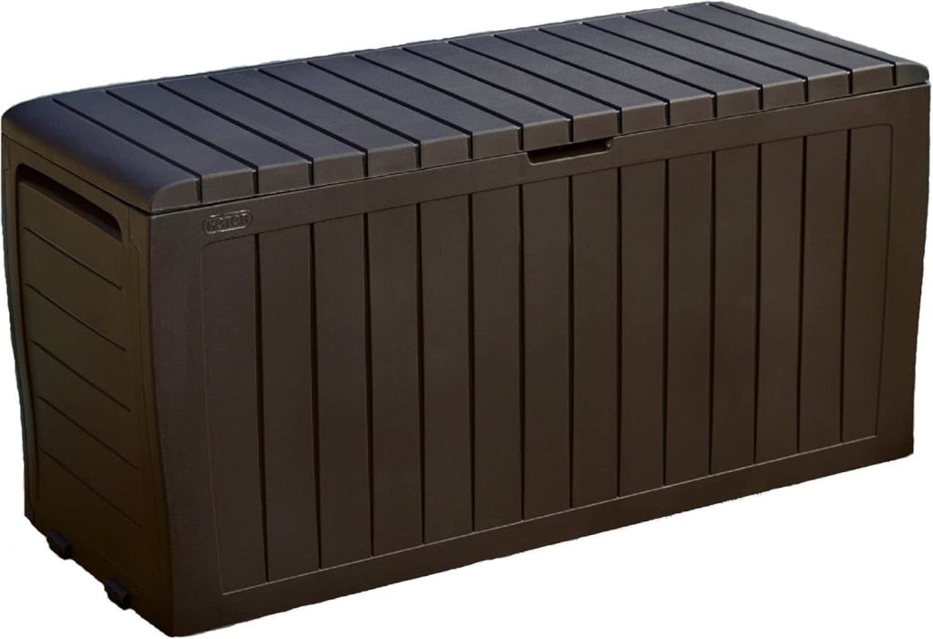 Keter Marvel Plus 71-Gallon Resin Outdoor Storage Box: $54
