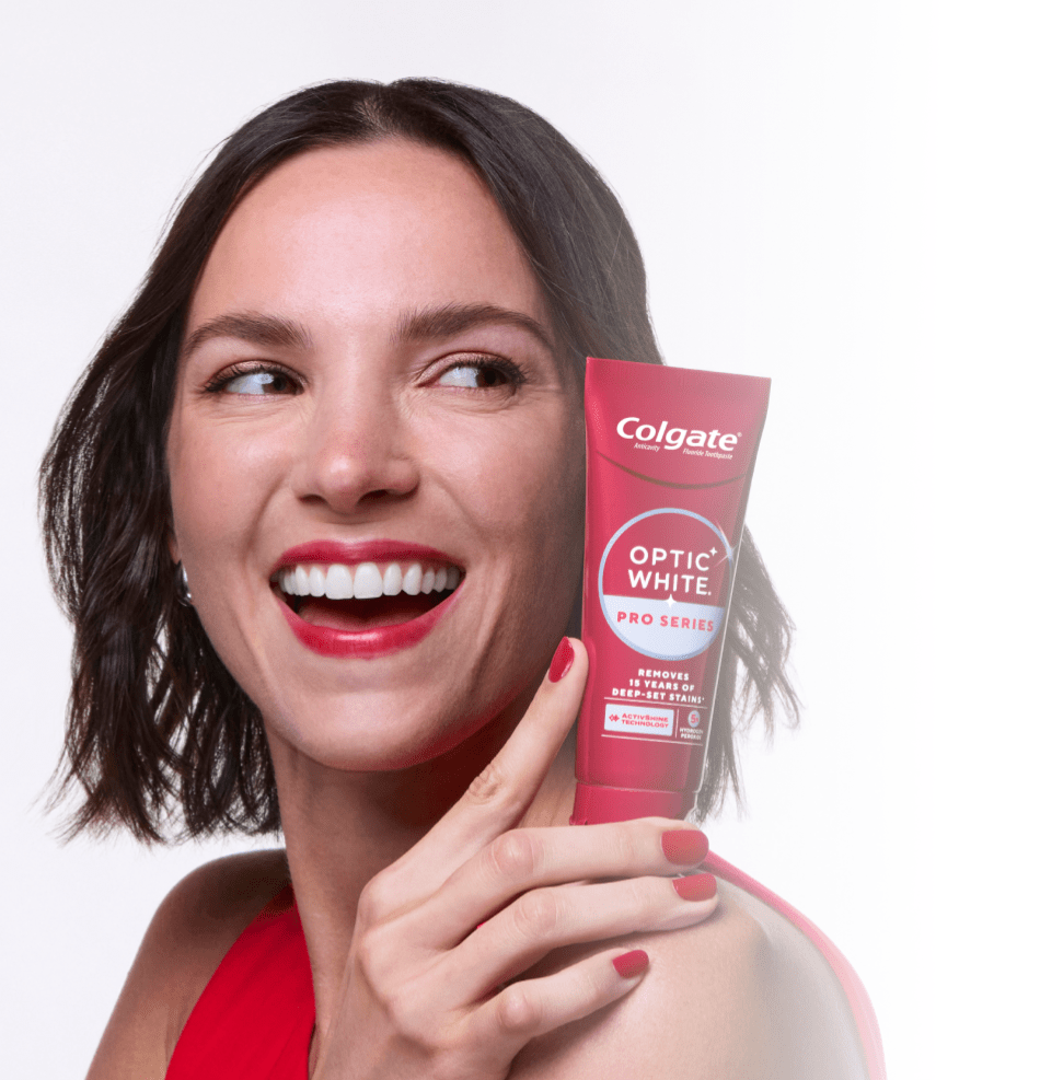 Colgate Optic White Pro Series Express White Toothpaste Sample + Soft ...