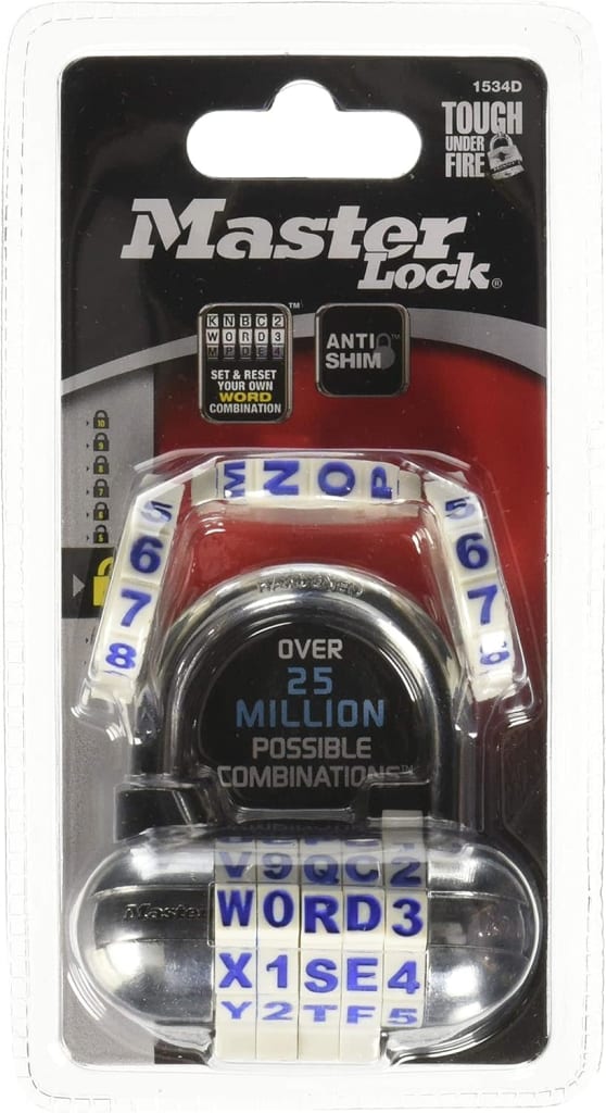 Master Lock Password Plus Combination Lock: $2.69 - 1534D