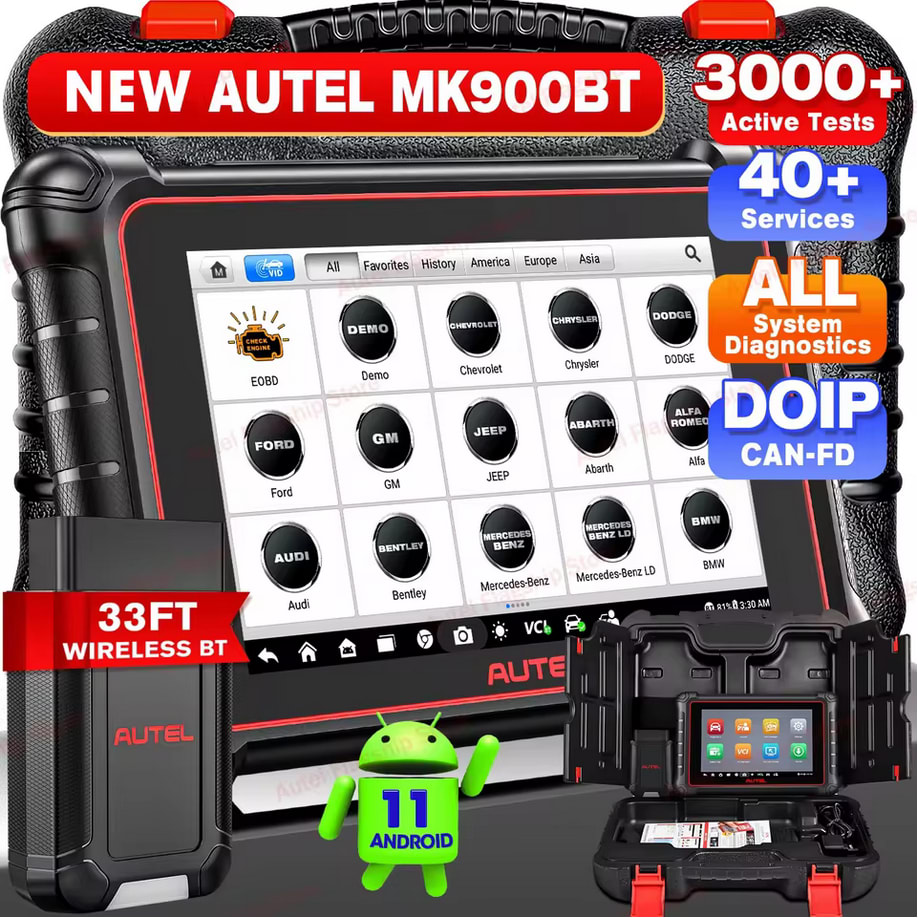 Autel MaxiCOM OBD2 Scanner: $398 - MK900BT