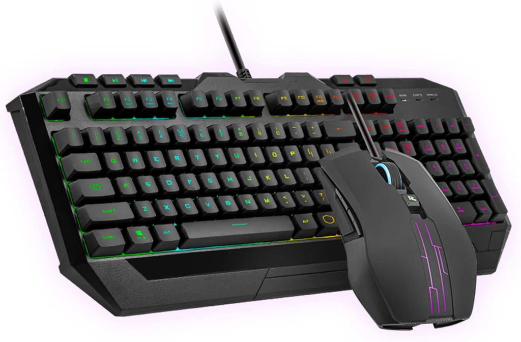 Cooler Master Devastator 3 RGB Gaming Keyboard & Mouse Combo Kit: $19.99