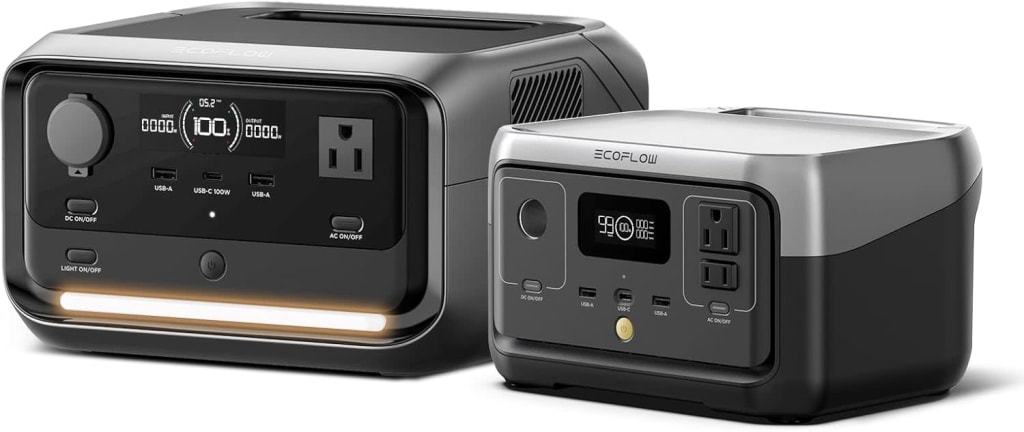 EF EcoFlow River 2 256Wh Portable Power Station w/ River 3 Plus 286Wh: $349