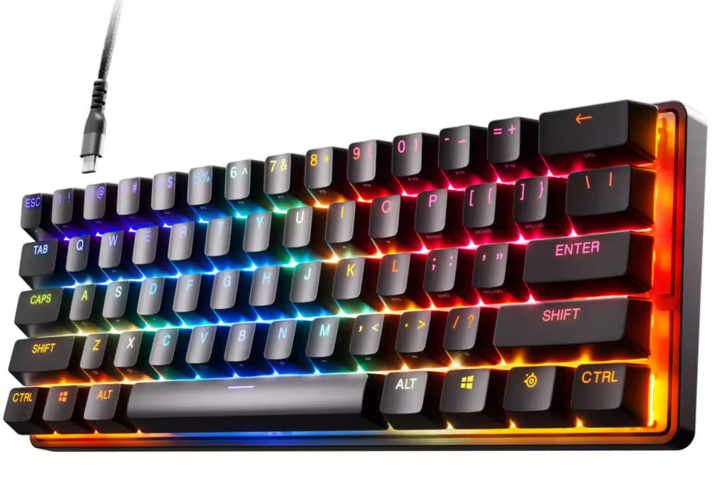 SteelSeries Apex 9 Mini Wired Gaming Keyboard: $65 - 64837