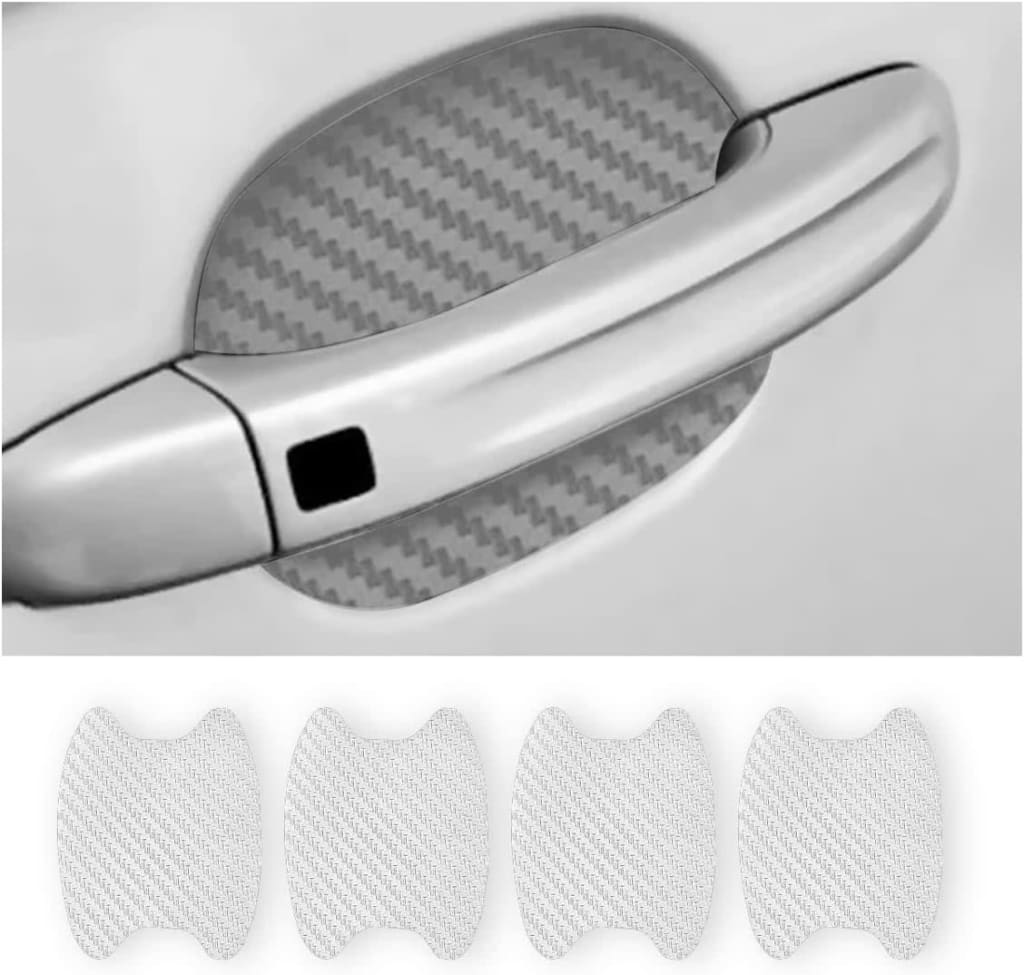 Carbon Fiber Anti-Scratches Car Door Cup Protector 4-Pack: $5.69