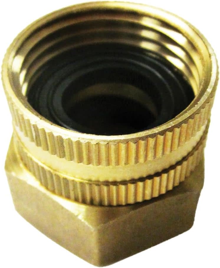 Sun Joe 3/4" x 3/4" Dual Swivel Brass Connector: $6.20