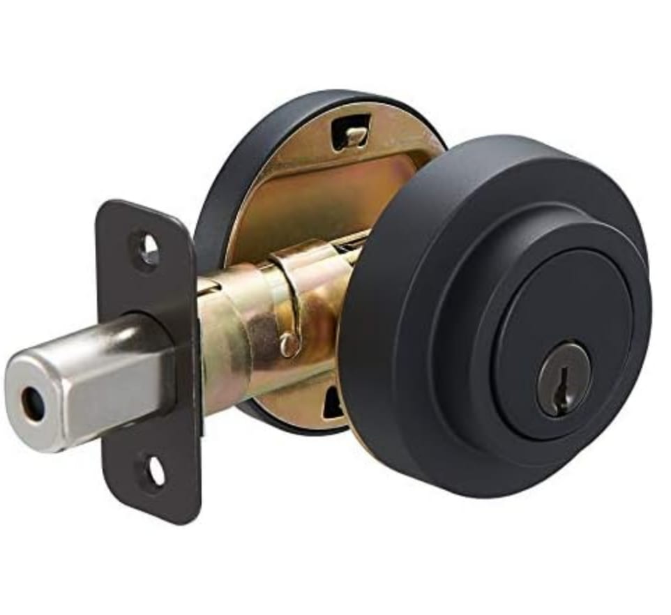 Amazon Basics Deadbolt Key Lock 6-Pack: $45 - LTR4910