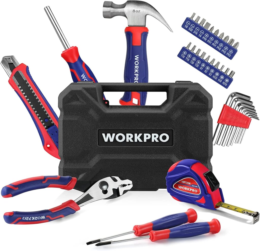 WorkPro 35-Piece Tools Set: $14 - W009138AE